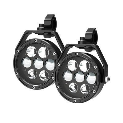 China 180W Motorcycle LED Spotlight 18000LM Motorbike Driving Lights IP67 Waterproof 12- 24V Guard Bar Mounting for sale
