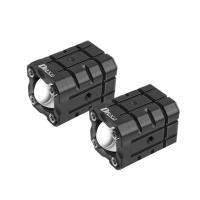 China 12V - 24V Motorcycle LED Spotlight 100W Motorbike LED Spotlights Hidden Mounting 10000LM for sale