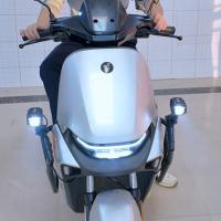 China 9000LM Motorcycle LED Driving Light Smart Temp Control Motorcycle Spot Lights 90W Quick Release for sale