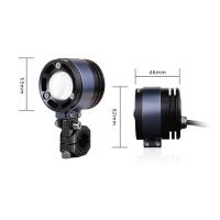 China 6000LM Motorcycle LED Spotlight 60W Motorcycle Aux Light 12V - 24V For Night Lighting Illumination for sale