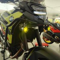 China 6000LM Motorcycle LED Spotlight 60W Motorcycle Aux Light 12V - 24V For Night Lighting Illumination for sale