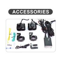 China IP67 Waterproof Motorcycle LED Spotlight 150W Motorbike Spot Light 15000LM Micro Wire Control for sale