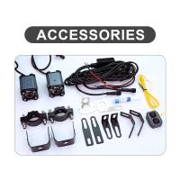 China 80W LED Motorcycle Lights Wireless Motorcycle Driving Light 8000LM 12V - 80V Wide Voltage for sale