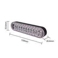 China 30W Brightest LED Motorcycle Driving Lights 6 Bead LED Motorcycle Spotlight 12V - 80V 3200K - 6500K for sale