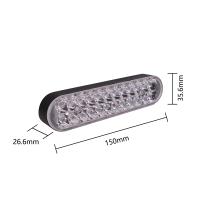 China 2400LM Motorcycle External Spotlight 9‑80V Wide Voltage, Smart Temp Control for sale