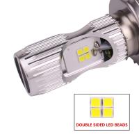 China Internal Motorcycle Light Bulbs 10W LED Motorbike Bulbs 1000LM 9V - 80V For Night Illumination for sale