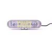 China Smart Temp Control Motorcycle Driving Lights LED 4 Bead Motorcycle Aux Lights DC 12V - 80V for sale