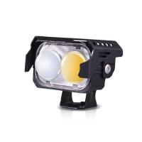 China 1500LM Motorcycle External Spotlight 15W Motorbike LED Spotlights Red-Blue Alert 12V - 80V for sale