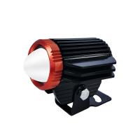 China 12W Motorcycle External Spotlight 1200LM Motorbike Spotlights Aluminum Alloy 12V - 85V 3200K - 6500K for sale