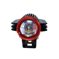 China 12W Motorcycle External Spotlight 1200LM Motorbike Spotlights Aluminum Alloy 12V - 85V 3200K - 6500K for sale