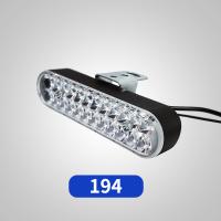 China 4 Bead LED Motorcycle Spotlight 1500LM Aux Lights 15W 12V - 80V 3200K - 6500K for sale