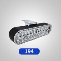 China 4 Bead LED Motorcycle Spotlight 1500LM Aux Lights 15W 12V - 80V 3200K - 6500K for sale