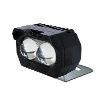 China Smart Temp Control Motorcycle External Spotlight 1500LM Motorbike Spot Light 15W 12V - 85V 3200K - 6500K for sale
