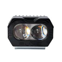 China Smart Temp Control Motorcycle External Spotlight 1500LM Motorbike Spot Light 15W 12V - 85V 3200K - 6500K for sale