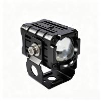 China IP67 Aux Lights Smart Temp Control Motorcycle Aux Light 12W 1200LM 9V - 80V Aluminum Alloy for sale
