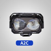 China Smart Temperature Control Motorcycle External Spotlight 15W Aux Light 12V - 80V for sale