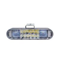 China 5 Bead Motorbike Driving Lights Dual Color Motorbike Auxiliary Lights Waterproof for sale