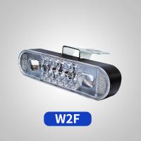 China 3000LM Motorcycle External Spotlight 6 Bead LED Motorcycle Lights 12V - 80V 6500K for sale