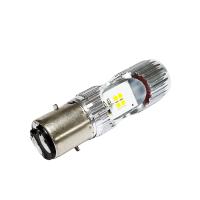 China 3200K - 6500K Motorcycle LED Bulb 10W Motorcycle Spotlight Bulbs 9V - 80V 1000LM For Night Illumination for sale