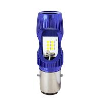 China 12W Motorbike Light Bulb 1200LM Motorcycle LED Light Bulb 9V - 80V 3200K - 6500K Two Claws for sale