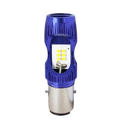 China 12W Motorbike Light Bulb 1200LM Motorcycle LED Light Bulb 9V - 80V 3200K - 6500K Two Claws for sale