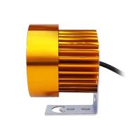China 12W Motorcycle External Spotlight Smart Temperature Control Single White Light for sale