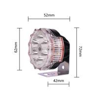 China 13W Motorcycle External Spotlight 3200K~6500K Smart Temperature Control for sale