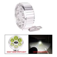 China 18W Motorcycle External Spotlight 9~80V 3200K~6500K Aluminum Alloy For Lighting for sale