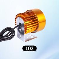 China 9~80V Motorcycle External Spotlight Aluminum Alloy Single White Light 12W for sale