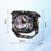China 18W Motorcycle External Spotlight lens LED Motorcycle Spotlight 12V - 85V for sale