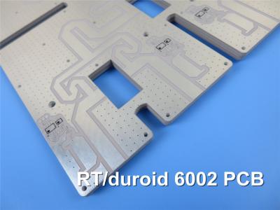 China Rogers RT/Duroid 6002 High Frequency PCB with 10mil, 20mil, 30mil and 60mil Coating Immersion Gold and Immersion Silver for sale