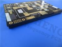 China 31mil RTduroid 5880 PCB PTFE Random Glass Fiber 2-layer rigid PCB for  and defense systems for sale