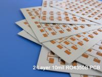 China 10mil RO4350B High Reliability 2-layer rigid PCB for Demanding Applications for sale