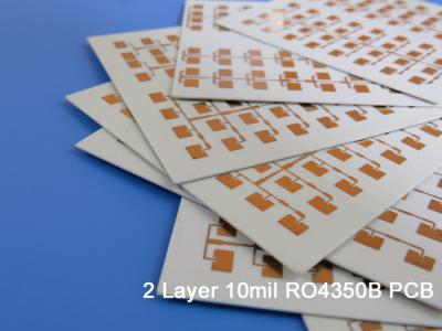 China 10mil RO4350B High Reliability 2-layer rigid PCB for Demanding Applications for sale