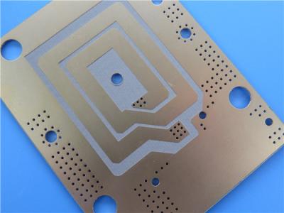 China 10mil Taconic RF-35 Organic ceramic PTFE fiberglass DK 3.5 2-layer rigid PCB Immersion Silver 0.3mm thickness 1oz copper for sale
