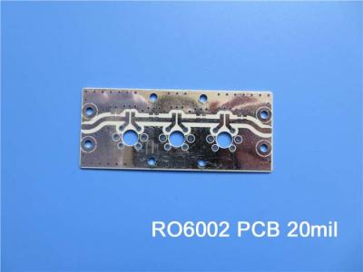 China Rogers RT/duroid 6002 Ceramic-filled PTFE composites 2L 25mil PCB Immersion Gold for sale