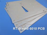 China RT/duroid 6010.2LM  High Frequency PCB 25 mil Double Sided RF PCB for Antenna With Immersion Gold for sale