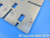 China RTduroid6002 PCB Multi Layer with White Solder Mask with Immersion Gold for FR Micorwave Antenna for sale