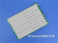 China Rogers RT/duroid 6006 High Frequency PCB on 25mil, 50mil and 75mil with Immersion Gold for Ground Radar Warning for sale