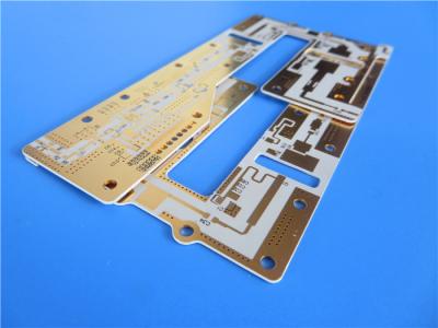 China TSM-DS3 High Frequency PCB Built on 30mil 0.762mm Double Sided Boards with Immersion Gold for sale