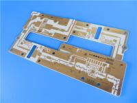 China TSM-DS3 High Frequency PCB Built on 30mil 0.762mm Double Sided Boards with Immersion Gold for sale