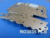 China Rogers RO3035 High-Frequency Circuit Designs  2-layer plate 1oz copper with Immersion Gold for sale