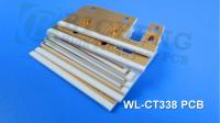 China WL-CT High Frequency PCB|High TG value above 280°C|double-sided 1.6mm WL-CT338 PCB with immersion gold coating for sale