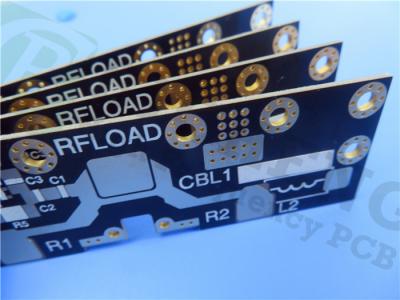 China Hybrid PCB of RTduroid 5880 and RO4003C 4-layer rigid PCB 1oz (1.4 mils) copper weight each layer for sale