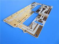 China TSM-DS3 PCB 2-layer 5mil with Immersion Silver without Solder Mask and Silkscreen for sale