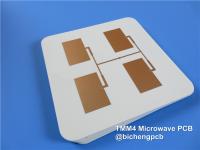 China Rogers TMM4 high frequency PCB 2-layer 30mil with Immersion Gold for sale