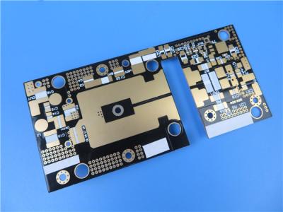 China Taconic's RF-60TC high frequency PCB 2-layer 10mil with  Immersion Tin for GPS, Patch, RFID reader for sale