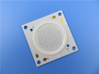 China Metal Core PCB Built On Aluminum Base With White Mask and Immersion Gold for sale