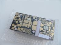 China F4BTMS265 High Frequency PCB 0.8mm Substrates 1oz Copper With Immersion Gold and Black Solder Mask for sale