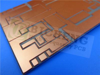 China RTduroid 6010.2LM PCB 50mil thick double sided 1oz copper weight and Immersion Gold for sale